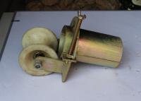 China Cable Pulling Tools SH-150B Bell Mouth Roller Cable Roller With Nylon Wheel for sale