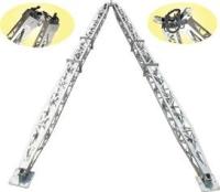 China Metal lattice gin pole Tower Erection Tools For Power Construction for sale