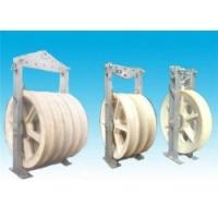 China Transmission Line Stringing Tools OPGW Conductor Stringing Block Pulley Block for sale
