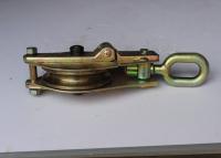 China 3 Ton Double Sheave Snatch Block with Steel Construction for Heavy-Duty Lifting and Rigging for sale