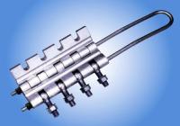 China Fiber Optic Cable Tools 16KN Bolted Type OPGW Cable Grip Come Along Clamp for 11-15mm for sale