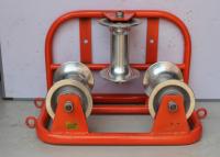 China Cable Pulling Tools 3 Wheels Corner Cable Roller Cable Trench Roller for sale