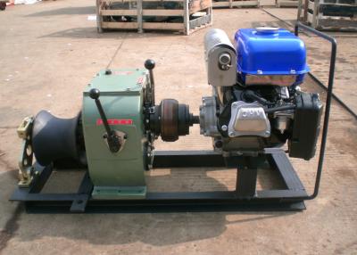 China High Speed 3 Ton Yamaha Gasoline Engine Powered Winch Winch Puller For Cable Pulling for sale