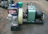China Capstan Cable Winch Puller With Diesel Engine Power Motor 4HP for sale