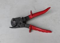 China Hand Armoured Ratchet Cable Cutter / Steel Basic Hand Tools ISO for sale