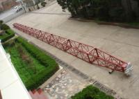 China Frame Style High Quality Aluminum Alloy Inner Suspend Mast Gin Pole for Tower Erection and Power Construction for sale