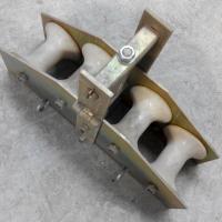 China Fiber Optic Cable Tools 20KN Cable Pulley Block for Stringing OPGW Max 22mm diameter for sale
