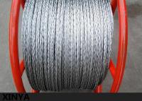 China Anti Twisted Pilot Rope Galvanised Steel Wire Rope For Transmission Line for sale