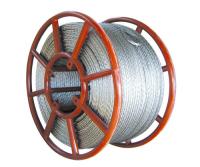 China Used In Pulling Conductor Galvanized Anti-twisting Braided Wire Rope for sale