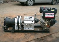 China 5 Ton Capacity Diesel Cable Winch with High Speed for Power Line Construction for sale