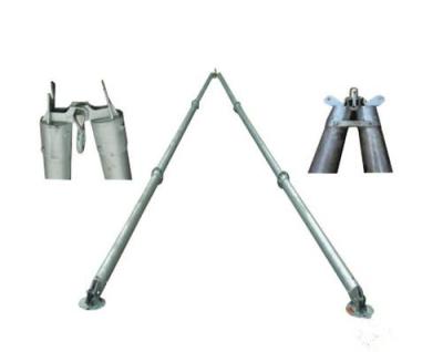 China Stringing Tower Erection Tools Aluminum Alloy Tubular Derrick Crane for sale