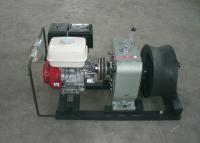 China Cable Winch Puller 5 Ton Gas Engine Powered Winch with Honda GX390 13HP for sale