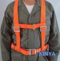 China High Tenacity  Polyester Full Body Safety Belt with Safety Rope / lanyard for sale