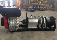 China 5 Ton Capacity Diesel Engine Wire Rope Winch for Cable Pulling with Compact Structure for sale