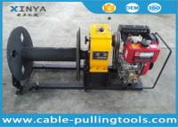 China 3 Ton Fast Speed Diesel Engine Cable Pulling and Hoisting Winch Machine for sale