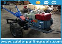 China 5 Ton Double Drum Tractor Winch With Water-Cooled Diesel Engine For Cable Pulling for sale