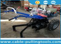 China 5 Ton Double Drum Tractor Winch With Water-Cooled Diesel Engine For Cable Pulling for sale