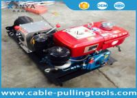 China Tower Erection Tools 1 Ton Wire Rope Cable Pulling Winch Portable Diesel Hoist Winch for sale