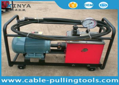 China Double Acting Oil Pump High Pressure Pump With Electric Engine For Overhead Line Transmission for sale