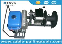 China 1 Ton Portable Gasoline Cable Winch Puller With Yamaha Engine for sale