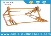 China Integratd Cable Reel Stand With Disc Tension Brake for sale