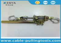 China 1 Ton Capacity Double Hook Wire Rope Puller Manual Cable Puller for Tightening Wire for sale