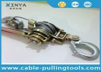 China 1 Ton Capacity Double Hook Wire Rope Puller Manual Cable Puller for Tightening Wire for sale
