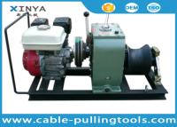 China 3 Ton 30KN Petrol Engine Winch for Heavy Duty Cable Pulling and Power Line Installation for sale