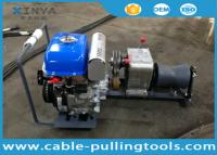 China Light Weight JJM1Q YAMAHA Cable Pulling Winch 1 Ton , Gasoline Powered Winch for sale