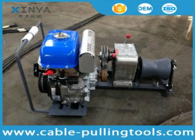 China Light Weight JJM1Q YAMAHA Cable Pulling Winch 1 Ton , Gasoline Powered Winch for sale