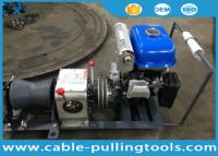 China Light Weight JJM1Q YAMAHA Cable Pulling Winch 1 Ton , Gasoline Powered Winch for sale
