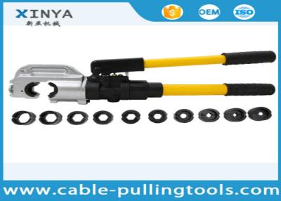 China 13 Ton Manual Hydraulic Crimping Tool with Hexagonal Dies for 10-400mm² Copper & Aluminum Cable Lugs for sale