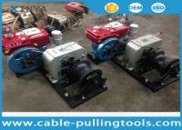 China 5T Water Cooled Diesel Engine Cable Winch Puller for Tower Erection for sale