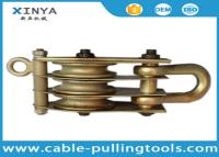 China 3 Ton Heavy Duty Steel Hoisting Pulley Block with Multiple Sheave Designs for Wire Rope Lifting for sale