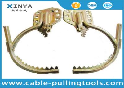 China Heavy Duty Electrical Wood Pole Climber With Spikes For Max 400mm Wooden Poles for sale