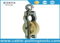 China Light Weight Single Sheave Stringing Pulley Block for sale
