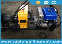 China 8T Petrol Powered Winch For Cable Pulling Project Overhead Line Transmission for sale