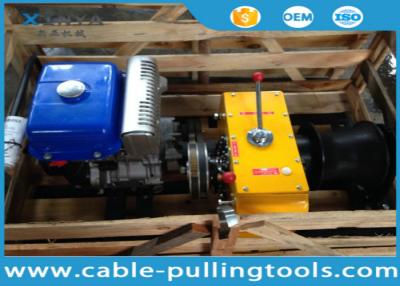 China Heavy Duty YAMHA Winch 8T for Cabe Pulling During Overhead Line Transmission for sale