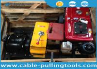 China Speedy and Efficient  Cable Winch Puller for Cranes , Power Construction for sale