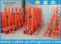China Underground Cable Tools Heavy Duty 20T Hydraulic Cable Reel Elevator for sale