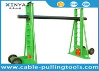 China Underground Cable Tools 5T Hydraulic Cable Reel Elevators for Releasing Cable Drum for sale