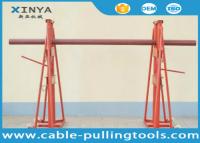 China Underground Cable Tools 5T Hydraulic Cable Reel Elevators for Releasing Cable Drum for sale