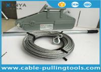 China 3.2T Tirfor Manual Wire Rope Hoist With 20m Wire Rope for Lifting and Pulling for sale