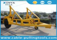 China Cable Push Pull Tools 8 Ton Cable Drum Vehicle Cable Reel Trailer Underground Cable Tools for sale