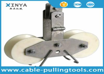 China 25KN OH Line Stringing Wheel Tandem Unit Stringing Pulley For Stringing for sale