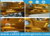 China 15 kN Aluminum Alloy Wire Pulling Grip and Come-Along Clamp for 95-120 mm² ACSR Conductors for sale