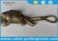 China Light Weight 2 Ton Come Along Clamp Wire Rope Grips for 4-22 mm Conductor for sale