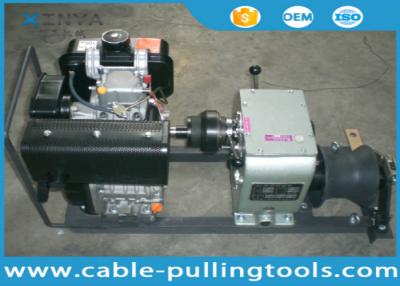 China 3 Ton Fast Speed Diesel Cable Winch Puller For Overhead Line Transmission for sale