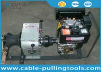 China 3 Ton Fast Speed Diesel Cable Winch Puller For Overhead Line Transmission for sale