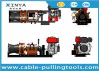 China 5 Ton Fast Speed Wire Rope Winch with 24 m/min Speed for Transmission Line Stringing and Compact Design for sale